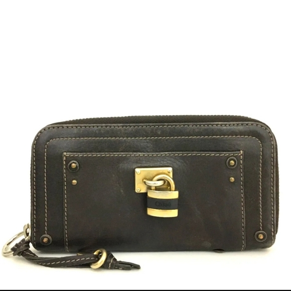 Chloe | Bags | Chloe Paddington Leather Bifold Long Wallet | Poshmark